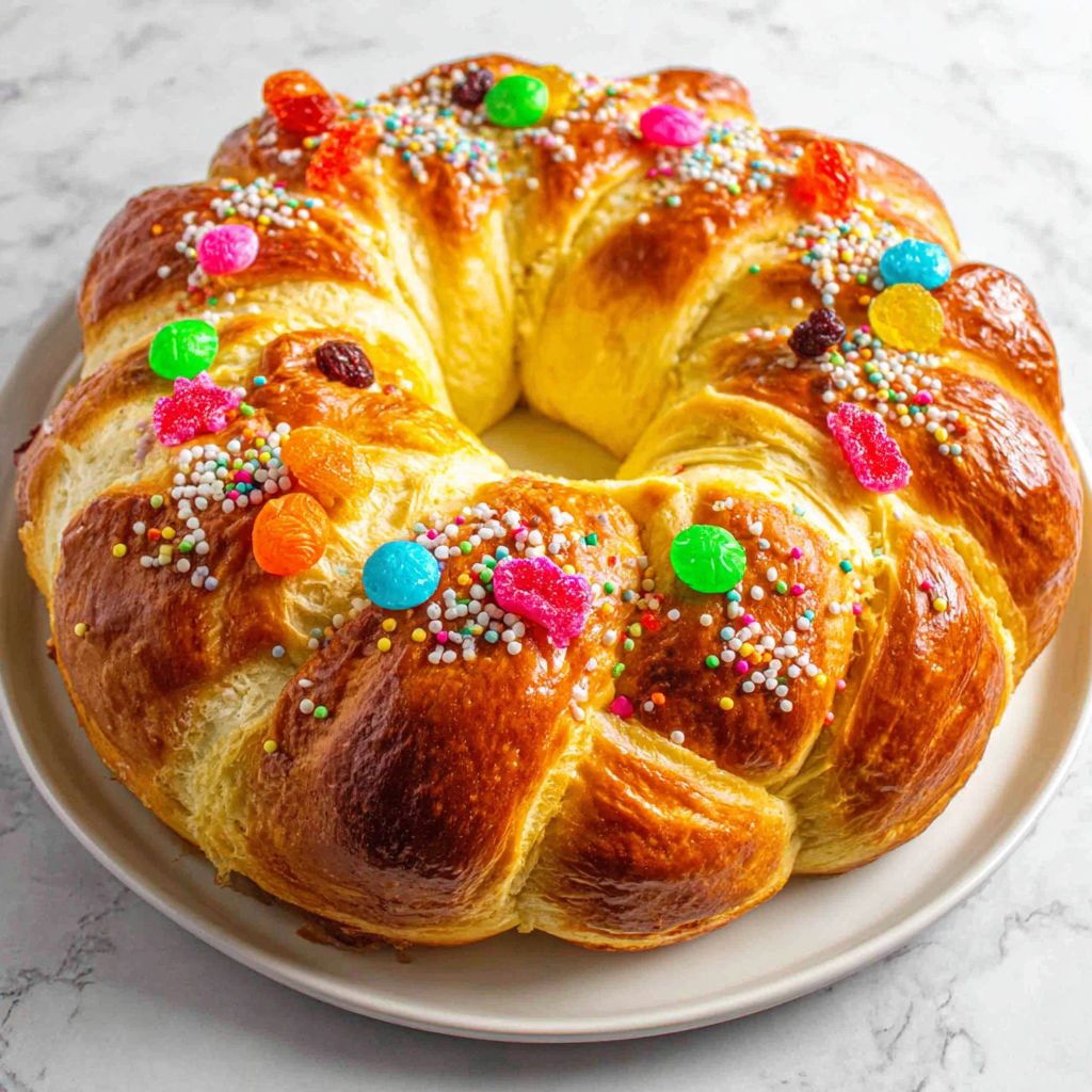 Rosca de Reyes, douceur mexicaine traditionnelle croustillante ...