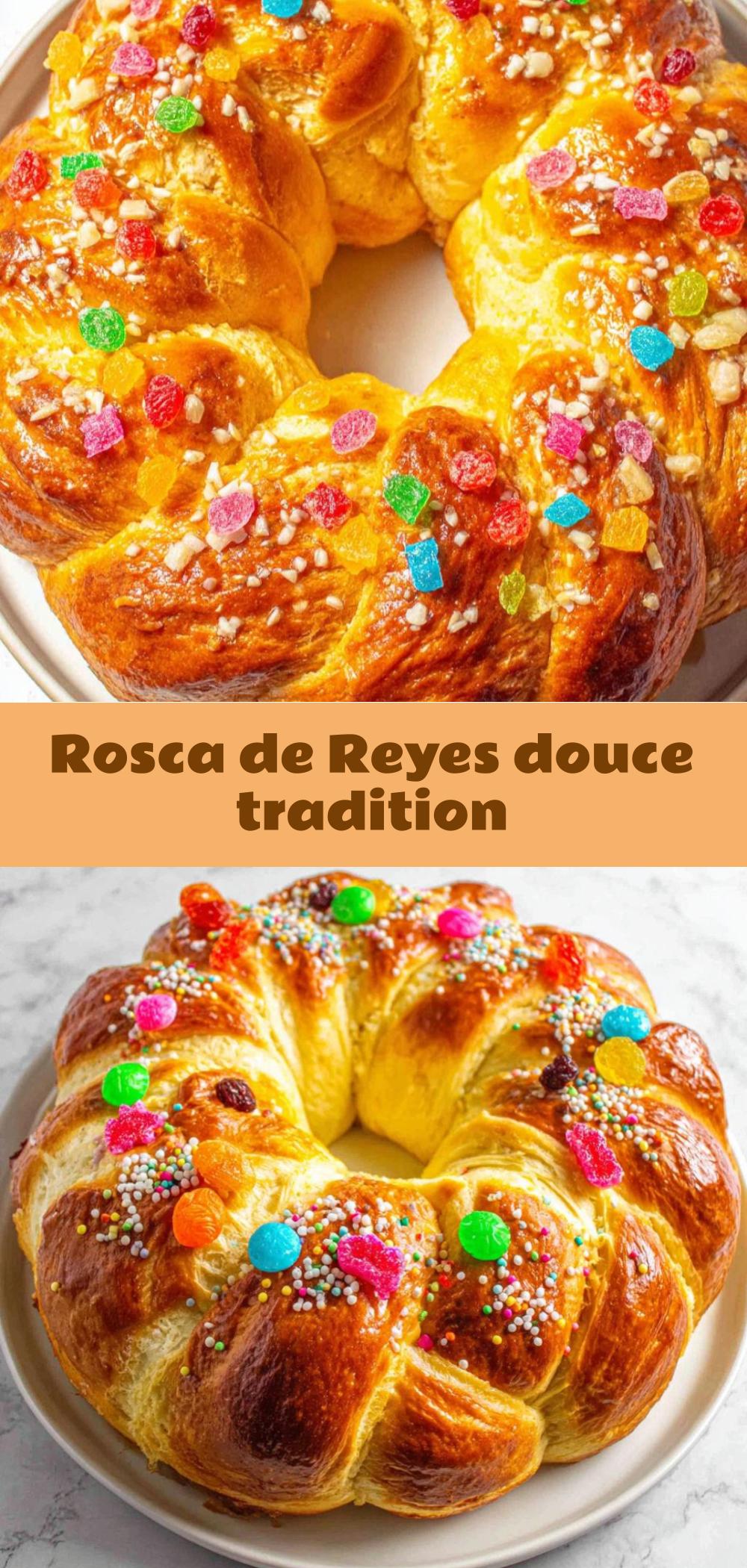 Rosca de Reyes, douceur mexicaine traditionnelle croustillante ...